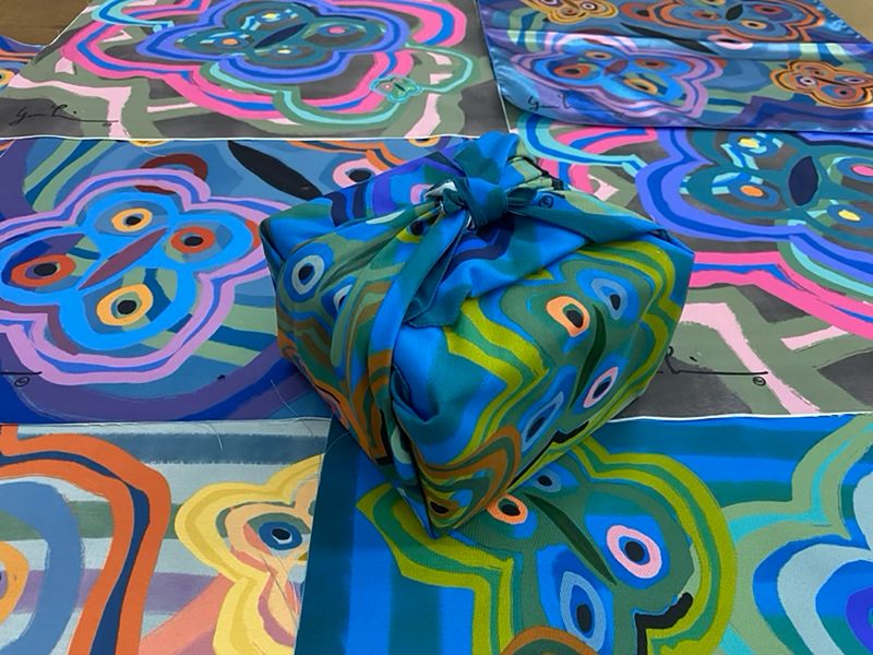All Furoshiki Patterns | Traditional Gift Wrapping Cloth – Porch and ...